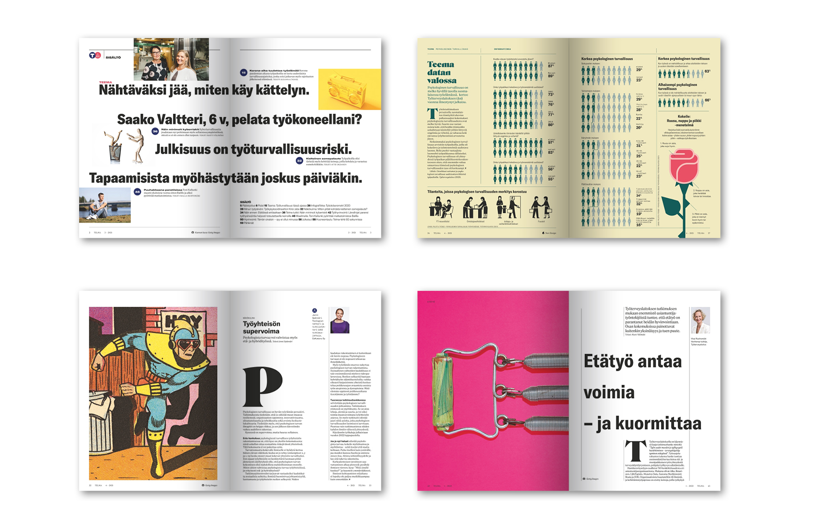 Telma magazine boldly renewed - Genero