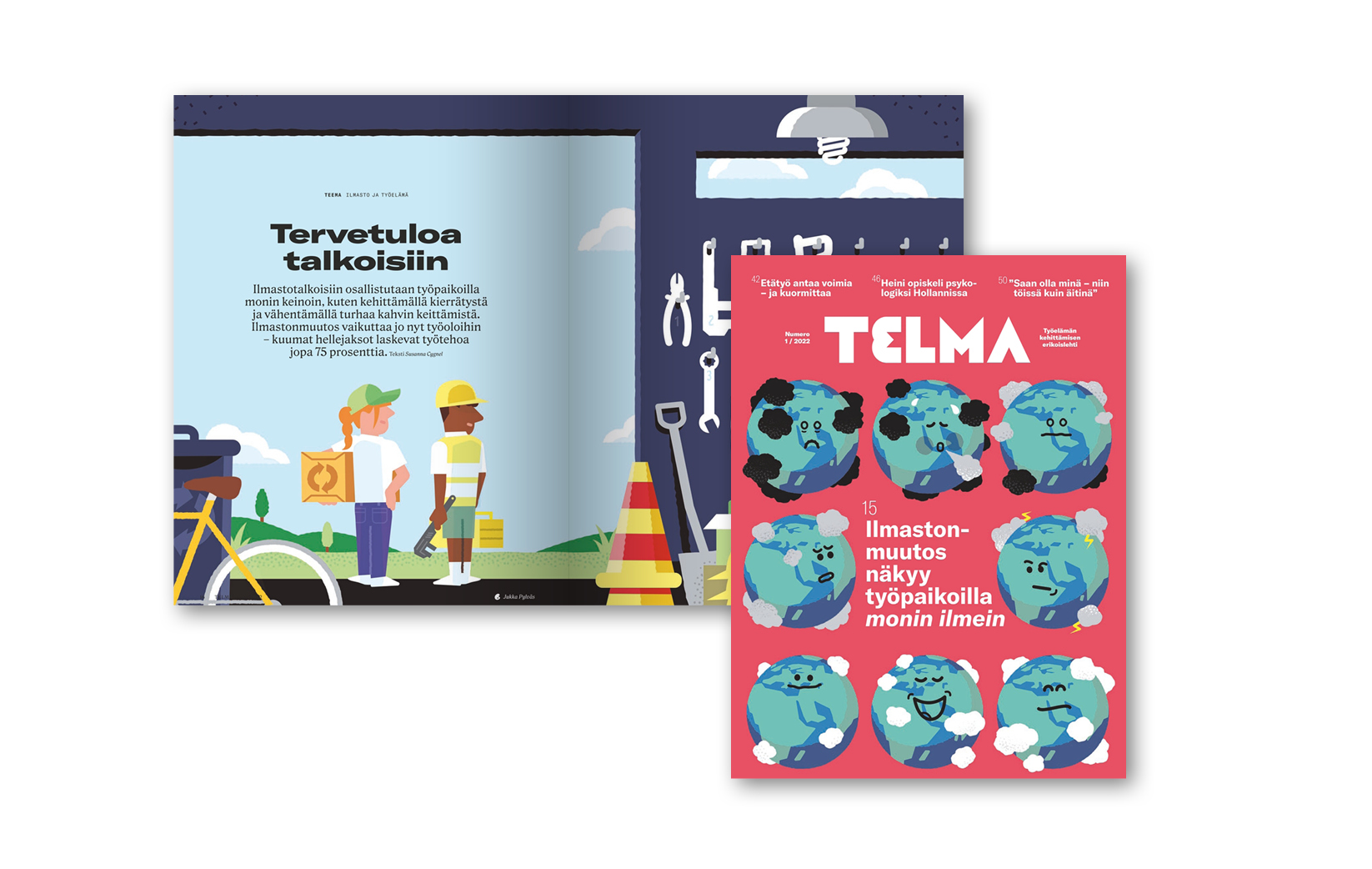 Telma magazine boldly renewed - Genero
